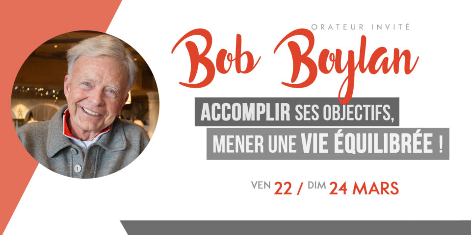 Orateur invité : Bob Boylan - Ekklesia 21