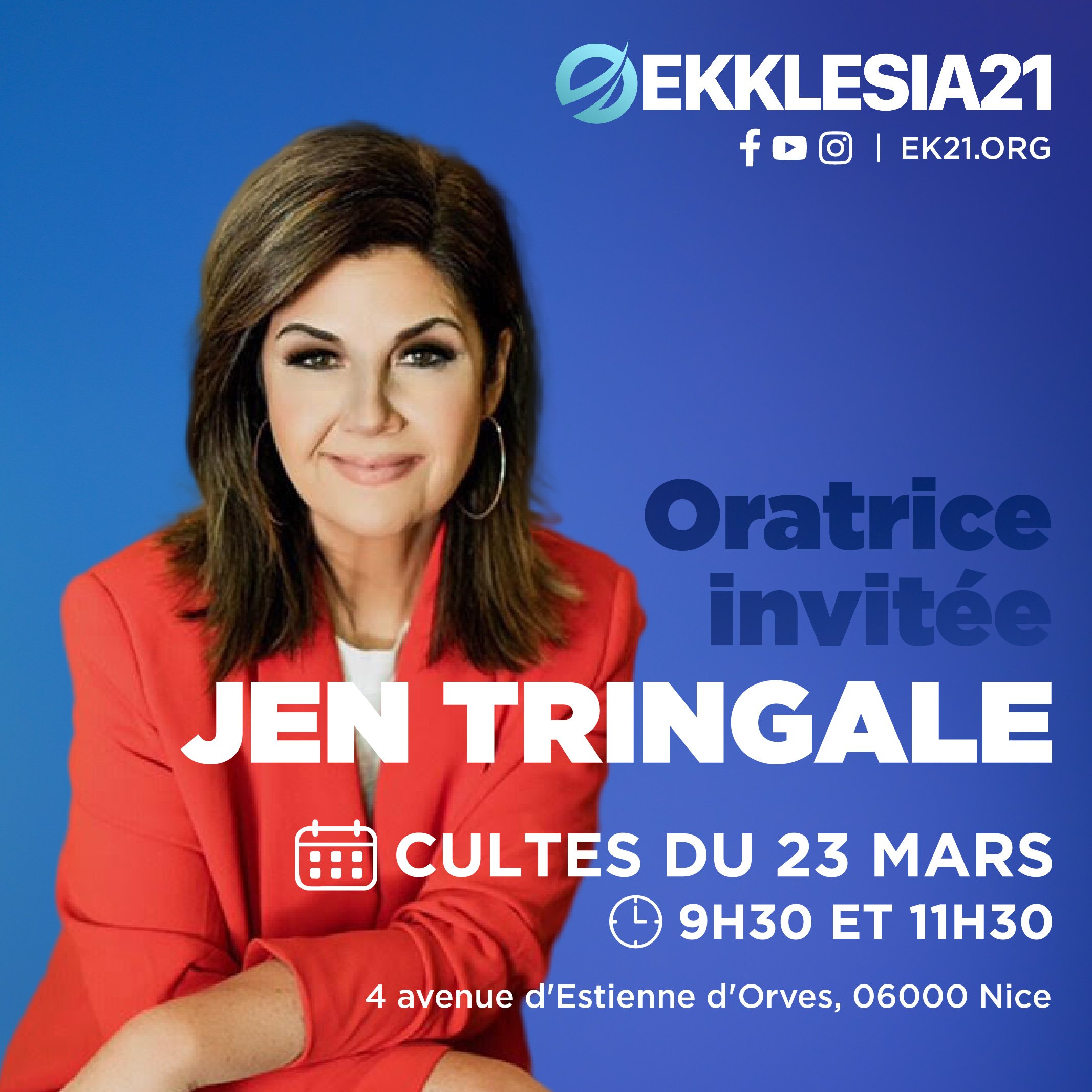 Rév. Jen Tringale, 23 mars 2025 - Ekklesia 21